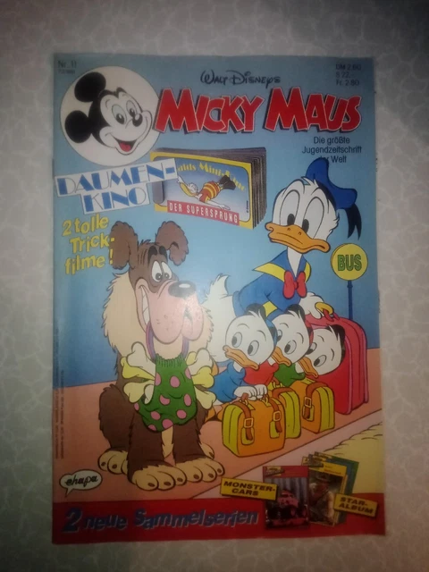 MICKY MAUS HEFT Nr. 11 /07.03.1991 EUR 1,00 - PicClick DE