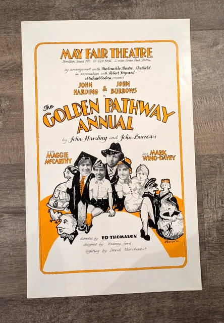 VINTAGE THEATRE POSTER The Golden Pathway Annual May Fair Theatre ...