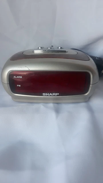 VINTAGE SHARP Alarm Clock Model # SPC1235 WORKS!! $9.96 - PicClick