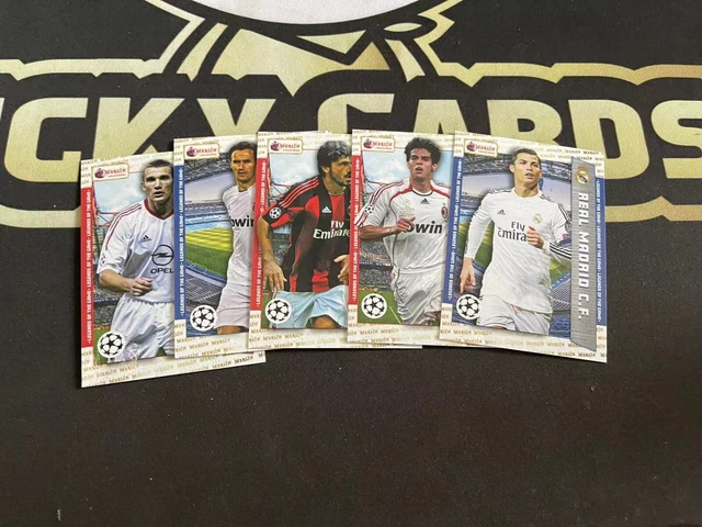 2023-24 TOPPS MERLIN Heritage UEFA Soccer Legends Of The Game 5 -25 EUR ...