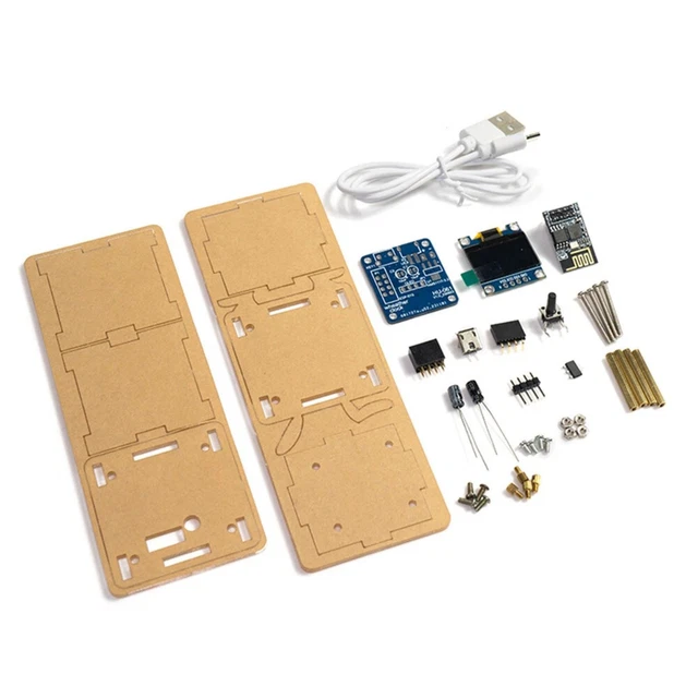 ESP8266 DC5V POWER DIY Electronic Kit features a WIFI automatic timing ...