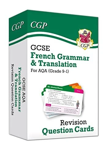 GCSE AQA FRENCH: Grammar & Translation Revision Question Cards: ... by ...
