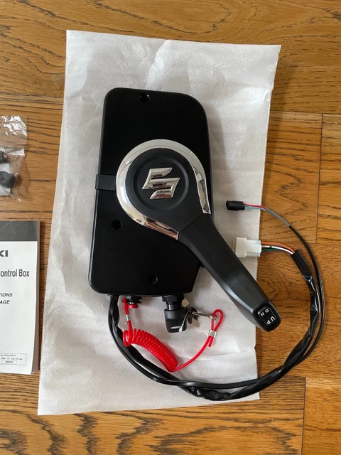 SUZUKI SURFACE SIDE Mount Remote Control Box With Trim Switch £195.00 ...