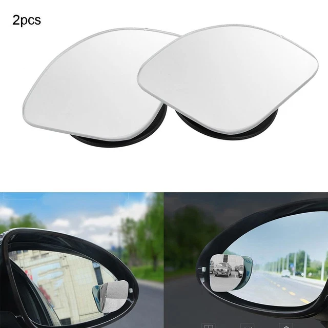 NEW ADJUSTABLE WIDE Angle HD Glass Convex 360 Degree Rotation Blind ...