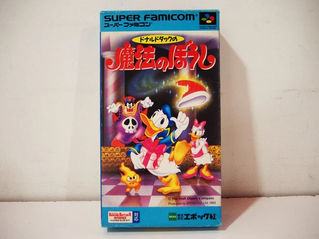 DONALD DUCK NO Mahou no Boushi Magical Hat Nintendo Super Famicom SFC NTSC Japan EUR 161,00 ...