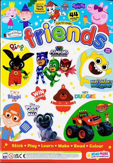 FUN TO LEARN Friends Magazine No 531 £12.96 - PicClick UK