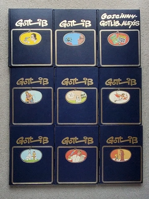 COLLECTION ROMBALDI, RELIURES intégrales Gotlib en 9 volumes - TBE EUR 599,00 - PicClick FR