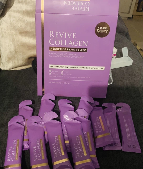 REVIVE COLLAGEN MENOPAUSE Beauty Sleep Collagen Sachet Drink - 14 ...