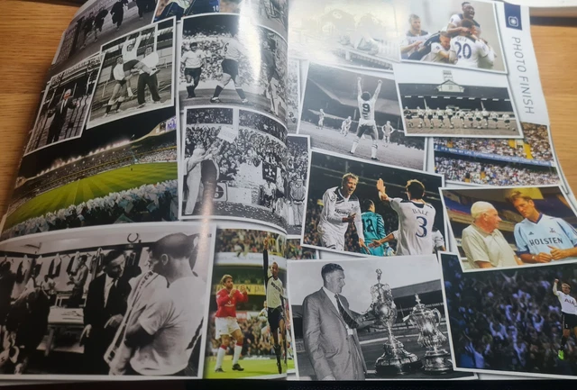 TOTTENHAM HOTSPUR V Man Utd The Finale programme. 14 May 2017. Hood ...