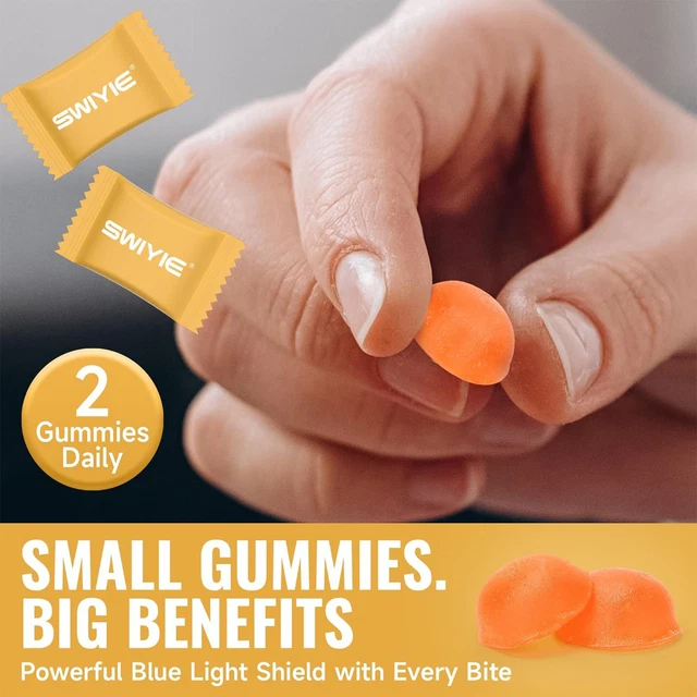 NEW LUTEIN GUMMIES for Eye Health 1200mg Lutein and 240mg Zeaxanthin ...
