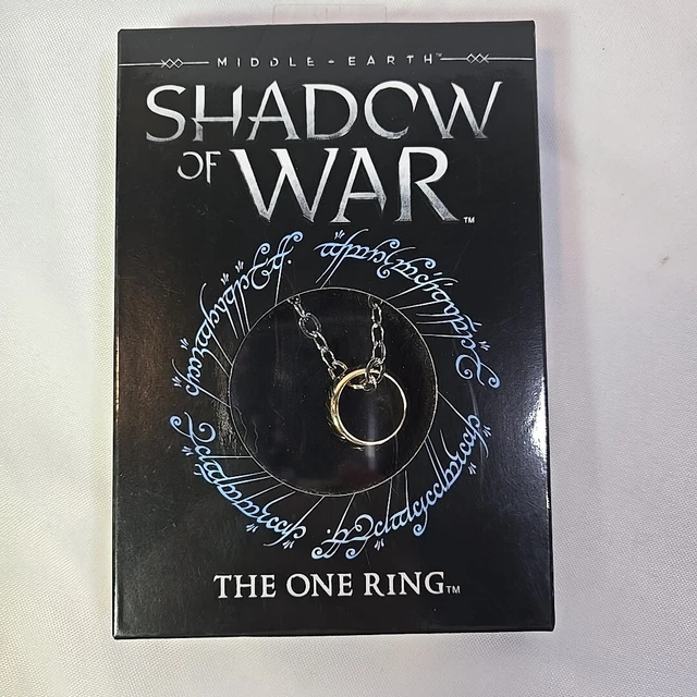 THE LORD OF the Rings One Ring of Power NOBLE COLLECTION with chain NIB ...