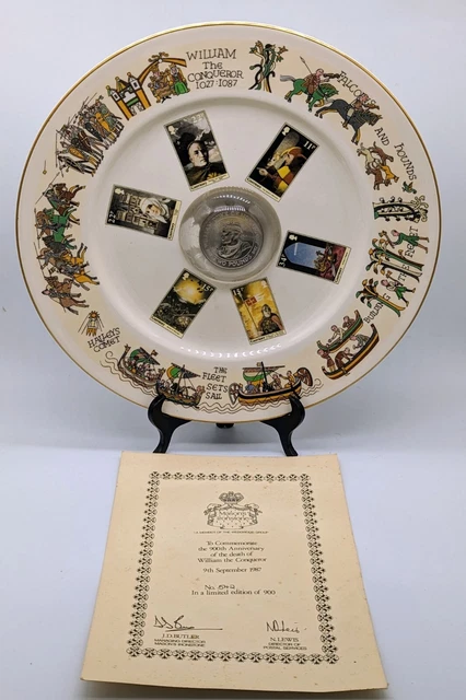 RARE MASONS LTD Ed 900th Anniversary Of William The Conqueror ...