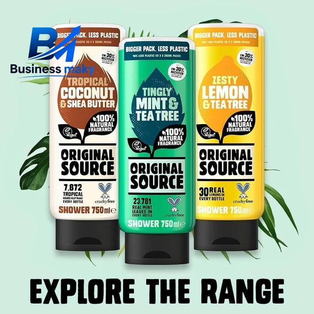 ORIGINAL SOURCE COCONUT and Shea Butter Shower Gel, 750 ml (Pack of 1 ...