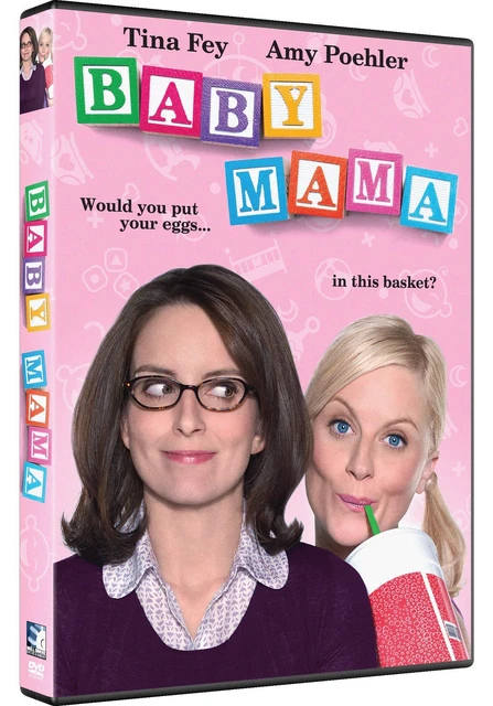 BABY MAMA (DVD) Tina Fey Amy Poehler Steve Martin Greg Kinnear Maura ...