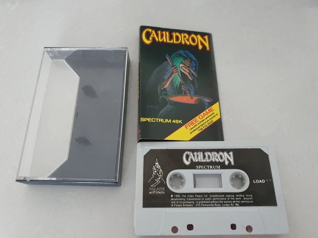 CAULDRON WITH THE Evil Dead Sinclair ZX Spectrum Games B7 £14.65 ...