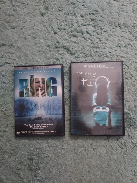 THE RING 1 & 2 Lot of 2 (DVD 2002,2005) Pre-Owned Tested Working Great ...