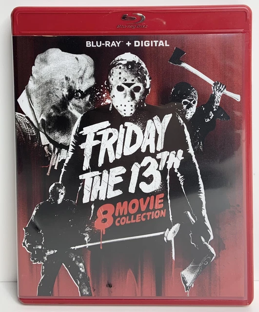 FRIDAY THE 13TH 8-Movie Collection (Blu-ray + Digital Codes) £38.18 ...