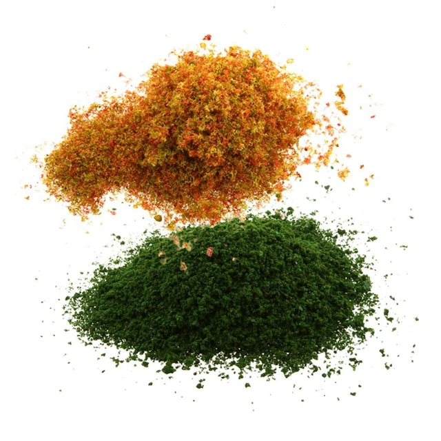 2 PACK LEAVES Foliage Model for Train Railroad Model Landscape Scenery ...