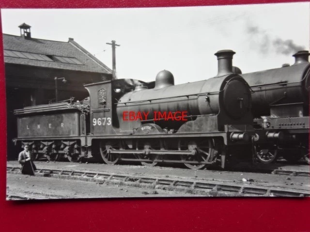 PHOTO LNER Ex Nbr Class J36 Loco No 9673 (65243) Maude At Haymarket 8/ ...