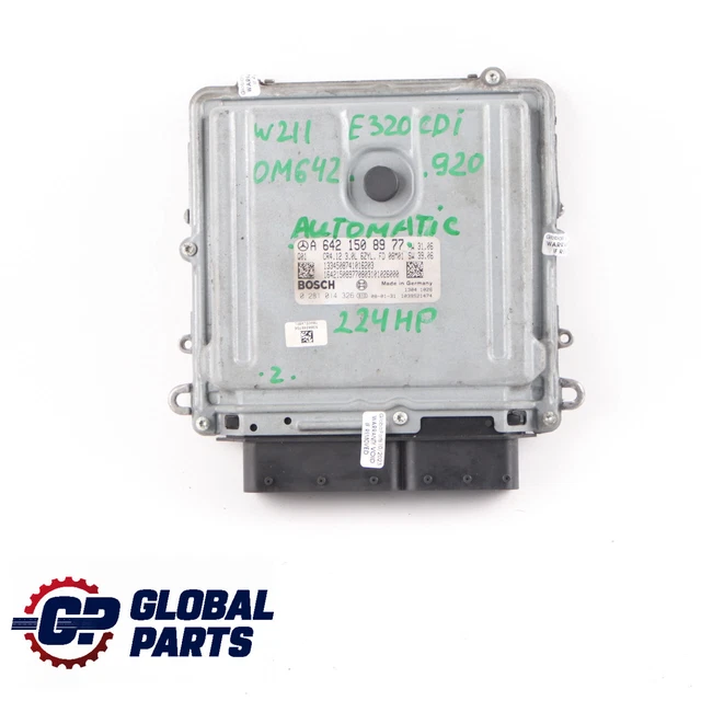 MERCEDES W211 E320 CDI OM642.920 224HP Engine Module ECU Automatic ...