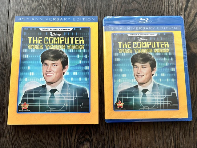 DISNEY MOVIE CLUB Exclusive The Computer Wore Tennis Shoes Blu-ray NEW ...