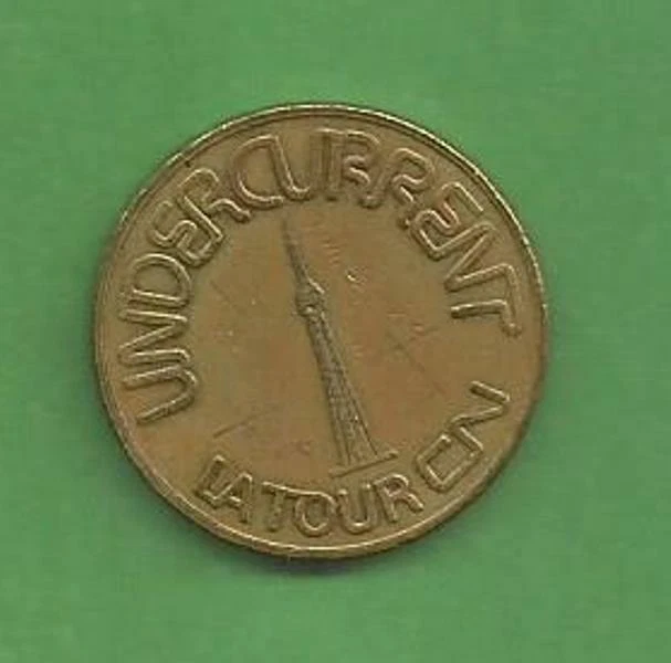 TORONTO CN TOWER - Undercurrent - Arcade - Token - Medal - Coin $7.00 ...