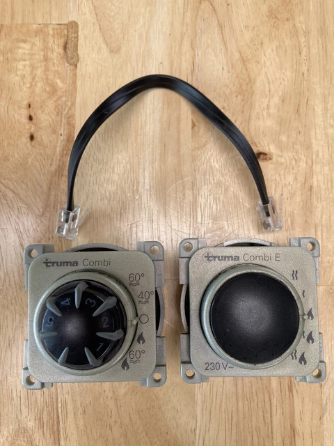 TRUMA COMBI E Power Selector Switch and Thermostat Pair Motorhome ...