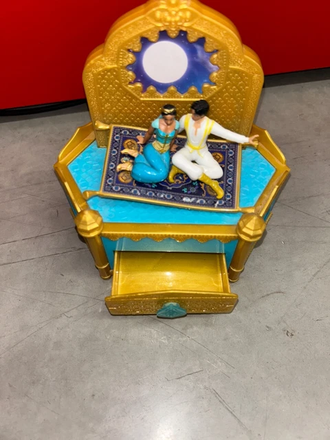 DISNEY JAKKS ALADDIN Princess Jasmine Musical Jewellery Box "a whole ...