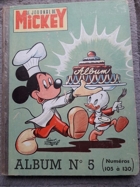 LE JOURNAL DE MICKEY album n°5 , 1954 EUR 80,00 - PicClick FR