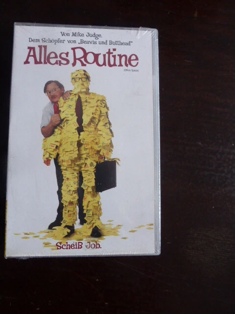 ALLES ROUTINE SCHEISS Job v. Mike Judge Video Kassetteoriginalverpackt EUR 5,00 - PicClick DE