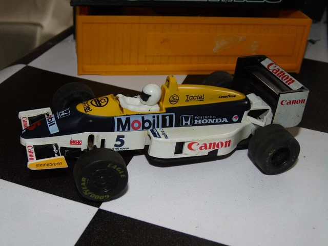 SCALEXTRIC WILLIAMS HONDA MANSELL F1 Car With Turboflash Light £12.50 ...