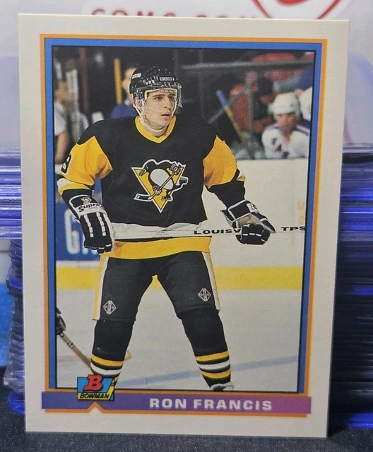 91-92 BOWMAN RON Francis 🚨🚨🚨 Pittsburgh Penguins $2.99 - PicClick CA