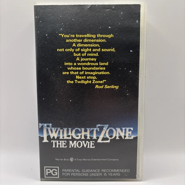TWILIGHT ZONE THE Movie VHS 1983 Steven Spielberg George Miller Horror ...