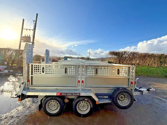 NEW BRIAN JAMES General Plant 10ft x 5ft Plant Trailer £5,720.00 ...
