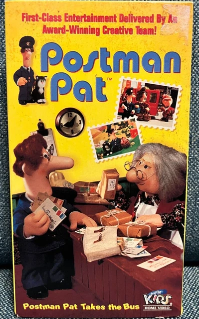 POSTMAN PAT - Postman Pat Takes The Bus (VHS, 2000) Just For Kids Home ...