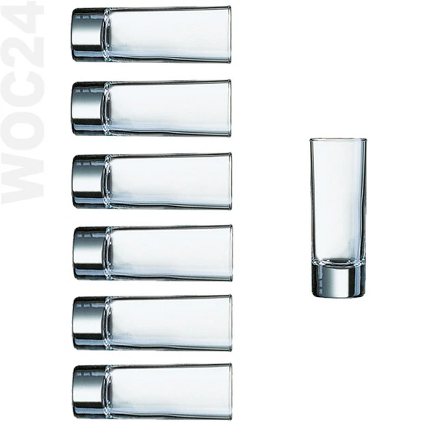 6 ARCOROC OUZO Schnaps Likörgläser Glas Gläser Ouzogläser Schnapsgläser ...