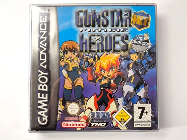 GAMEBOY ADVANCE * GUNSTAR FUTURE HEROES * NOE * Nintendo Game Boy GBA EUR 75,00 - PicClick FR