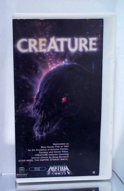 CREATURE VHS TAPE, Klaus Kinski, Stan Ivar, Wendy Schaal, Lyman Ward ...
