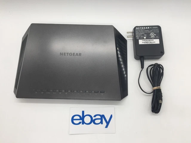 NETGEAR R7000 NIGHTHAWK AC1900 Smart WiFi Router W/ADAPTER FREE S/H $27 ...
