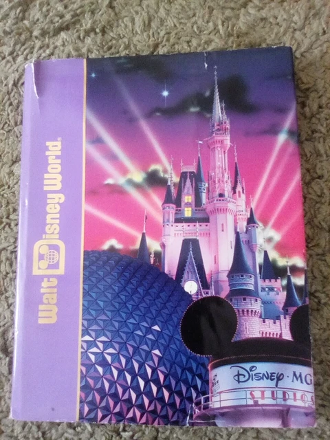 VINTAGE WALT DISNEY World Book from 1993 Guide Souvenir £6.00 - PicClick UK