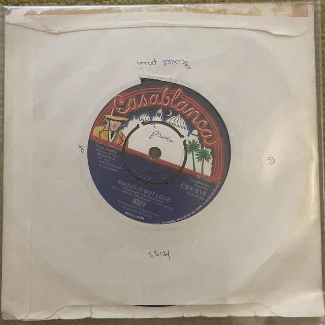 KISS - SHOUT It Out Loud, 7", (Vinyl) £25.00 - PicClick UK