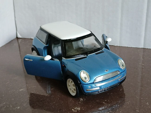 SUNNYSIDE LTD 1/24 Austin 2001 Mini Cooper Light Blue White SS 6711 6 ...