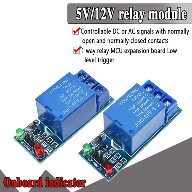 RELAY MODULE MCU Control DC30V 10A For Relay Switch Power-on Indication ...