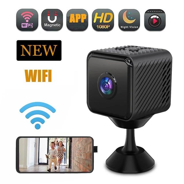 MINI CAMERA WIFI 1080P HD Motion Detection Night Vision Security Nanny ...