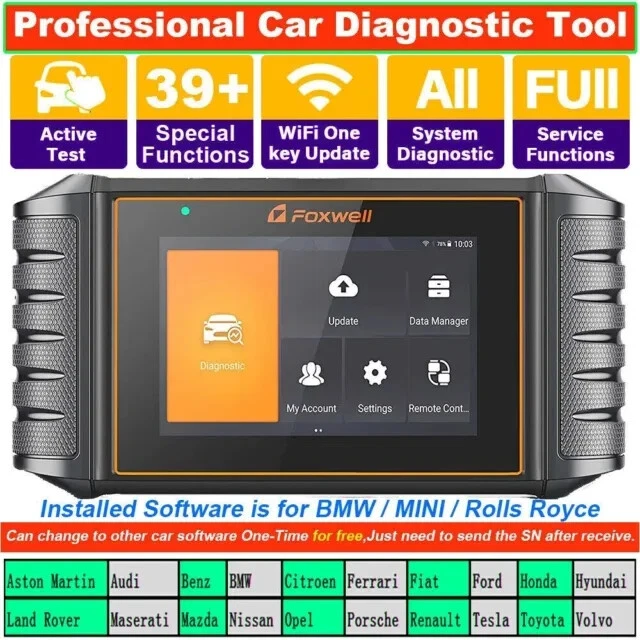 Fiat Full Service Car Diagnostic Code Scanner Wifi Tool Nt710 Pro Free 3519
