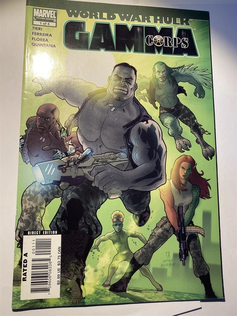 WORLD WAR HULK : GAMMA CORPS #1 Marvel Comics - 2007 VF/NM £2.39 ...