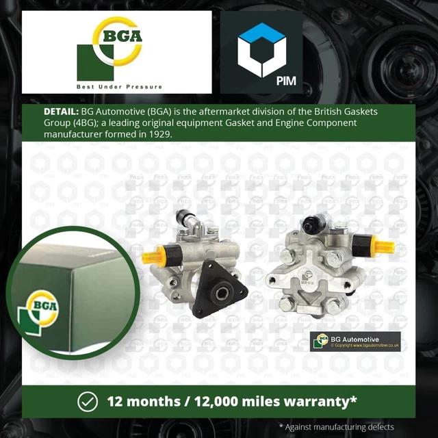 POWER STEERING PUMP PSP7321 BGA PAS 491109718R 8200763524 8200763525 ...