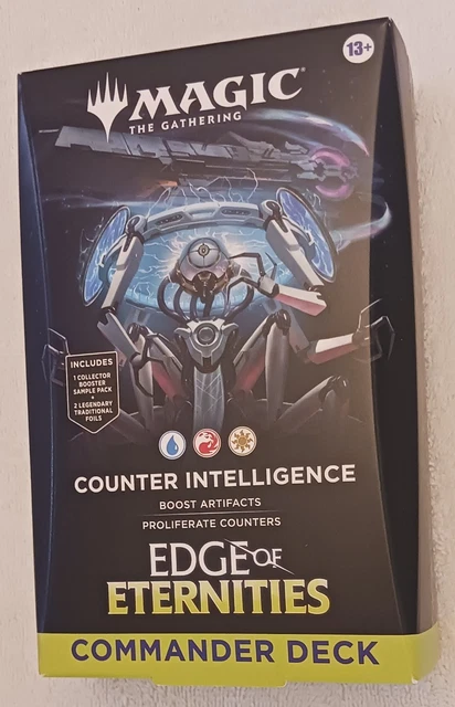 MAGIC THE GATHERING Edge of Eternities COUNTER INTELLIGENCE Commander ...