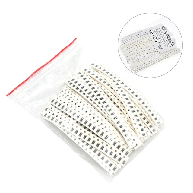 WIDE RANGE OF Resistor Values 0603 SMD Resistor Assorted Kit for ...