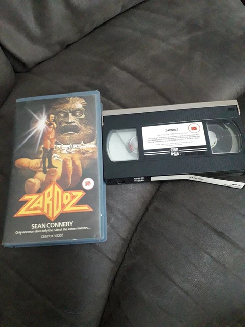 VINTAGE ZARDOZ VHS Fantasy Sean Connery CBS Fox 1974 £19.99 - PicClick UK